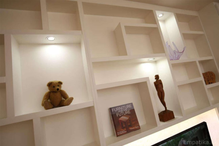 Main display unit in the living room. - Empatika